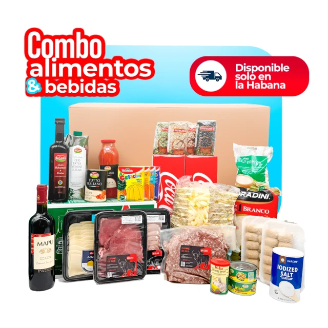 COMBO DE ALIMENTOS Y BEBIDAS | Panavana