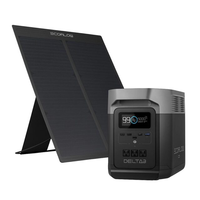 DELTA 2 + 160 W PORTABLE SOLAR PANEL | Panavana